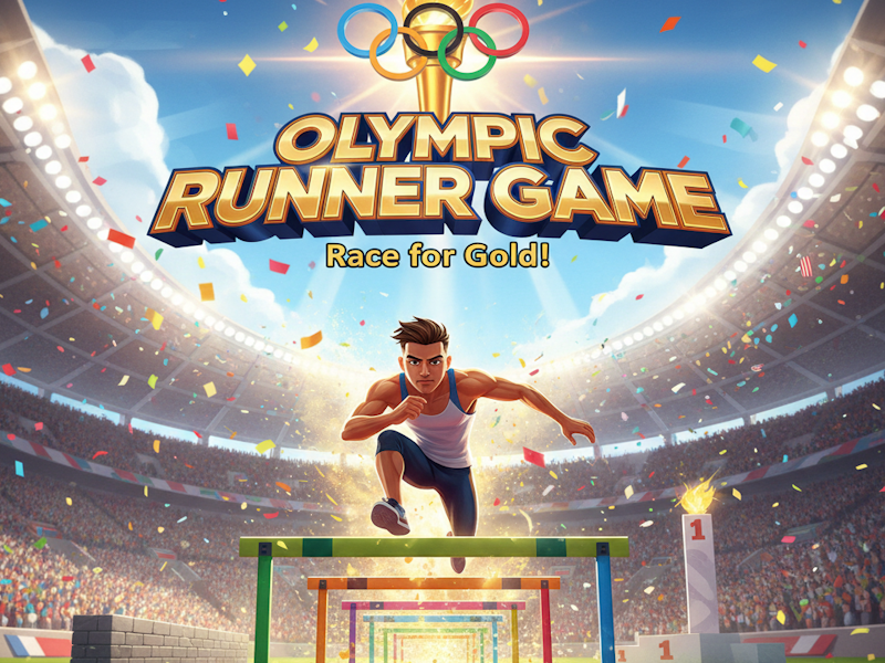 Olympic Runner Game 🕹️ Jouez en ligne sur SGameS