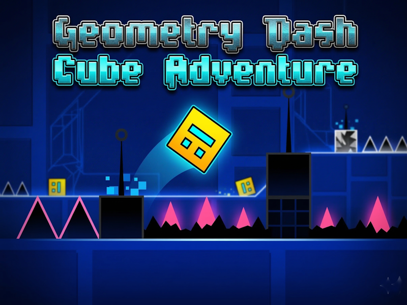 Geometry Dash Cube Adventure 🕹️ Jouez en ligne sur SGameS