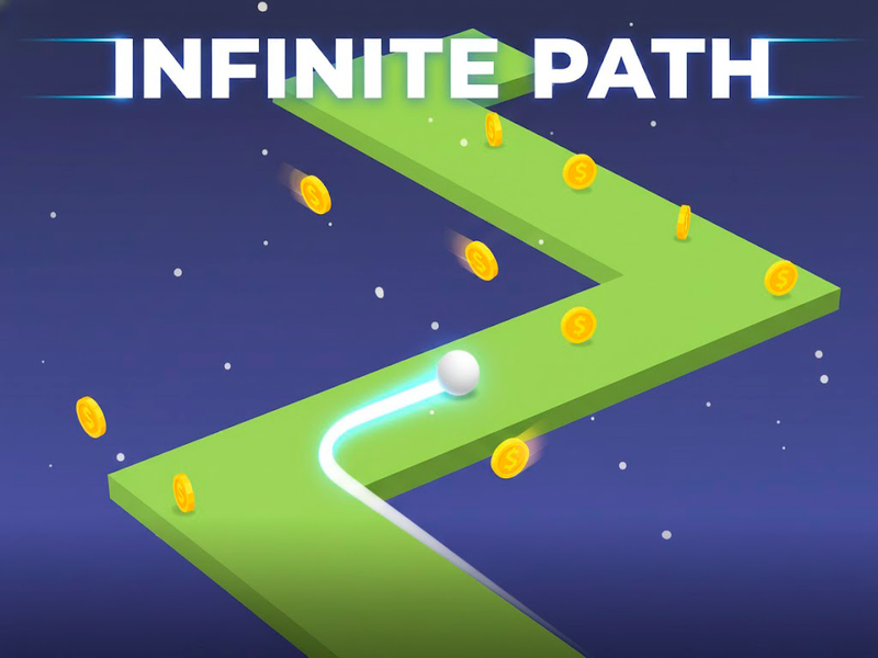 Infinite Path 🕹️ Jouez en ligne sur SGameS