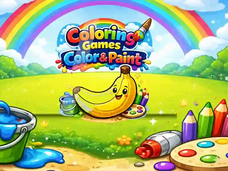Coloring Games Color & Paint 🕹️ Jouez en ligne sur SGameS