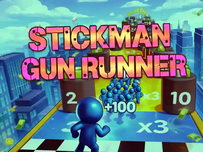 Stickman Gun Runner 🕹️ Jouez en ligne sur SGameS