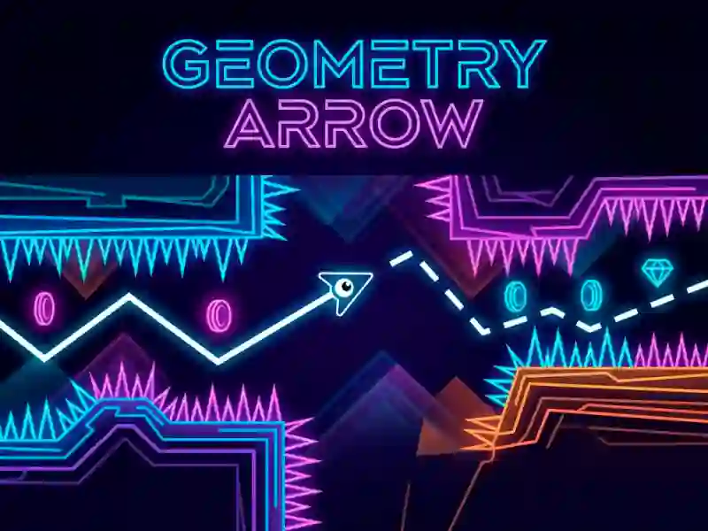 Geometry Arrow 🕹️ Jouez en ligne sur SGameS