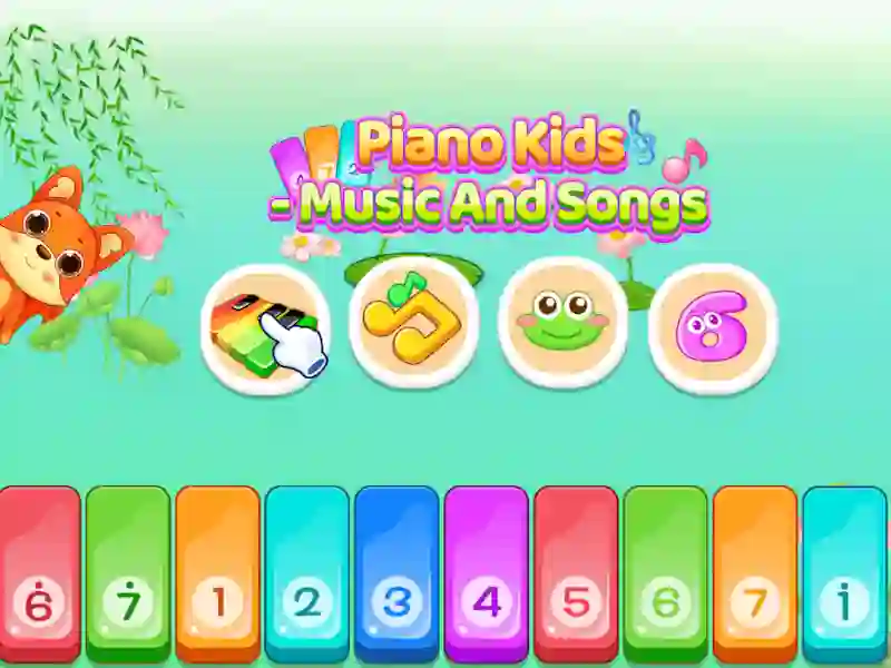 Piano Kids Music And Songs 🕹️ Jouez en ligne sur SGameS